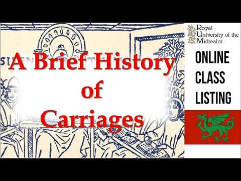A Brief History of Horse-Drawn Carriages, Chariots, and Sleighs - YouTube