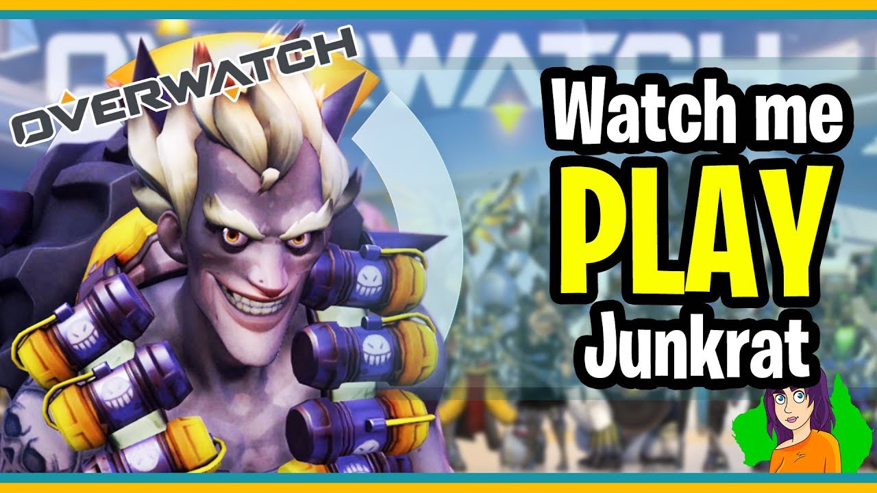 Junkrat mine kill on enemy Junkrat Riptire to save game - YouTube