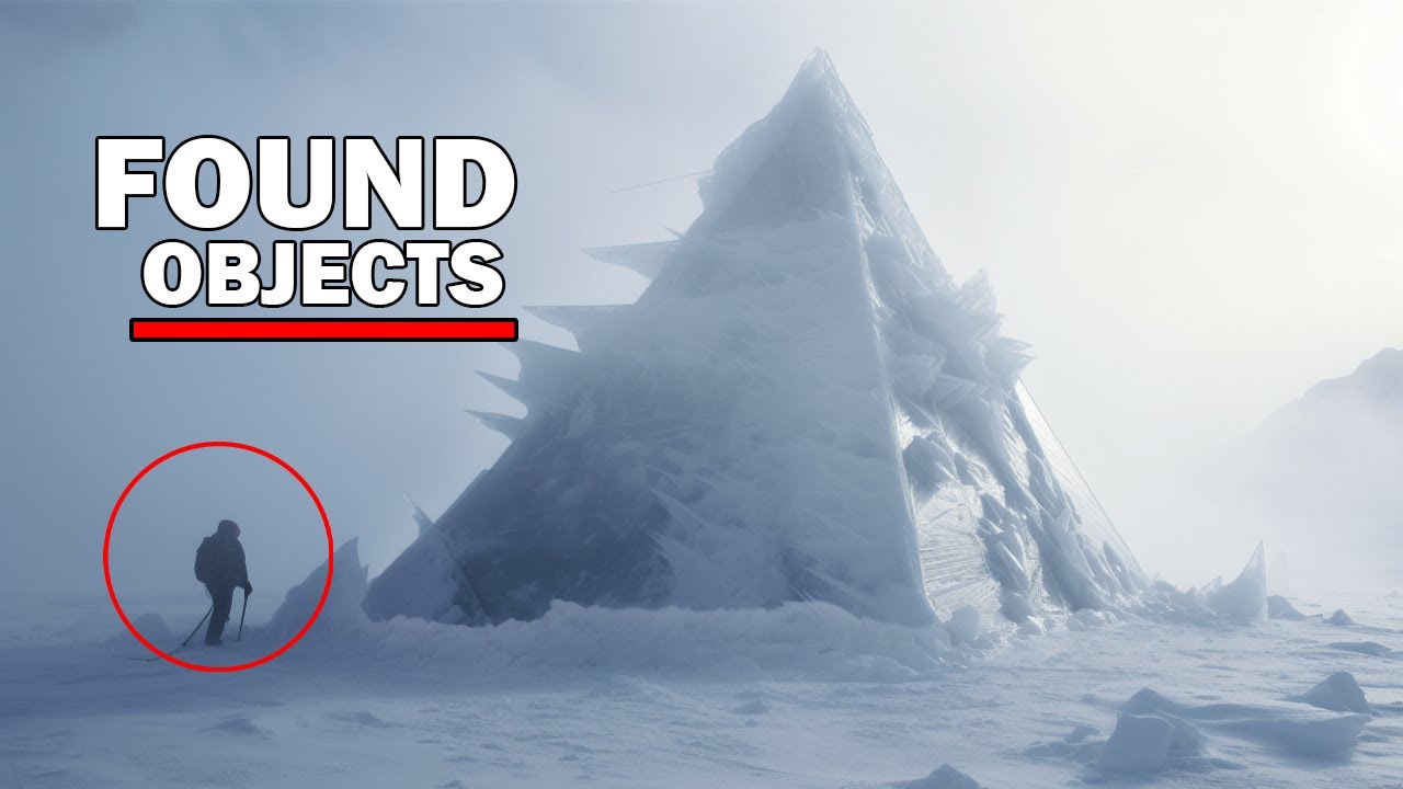 Frozen Mysterious Objects Found Under Ice In Antarctica - YouTube