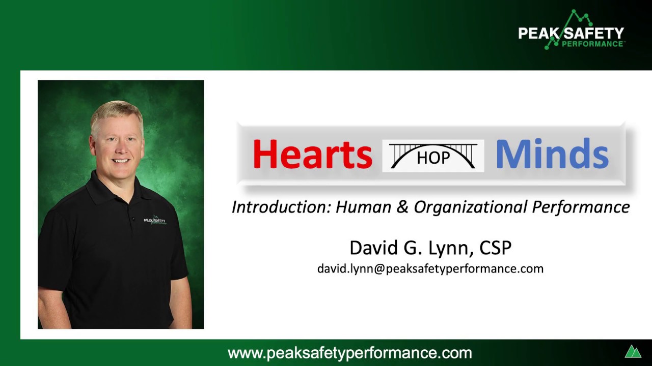 (H&M) Principles of Human & Organizational Performance - YouTube