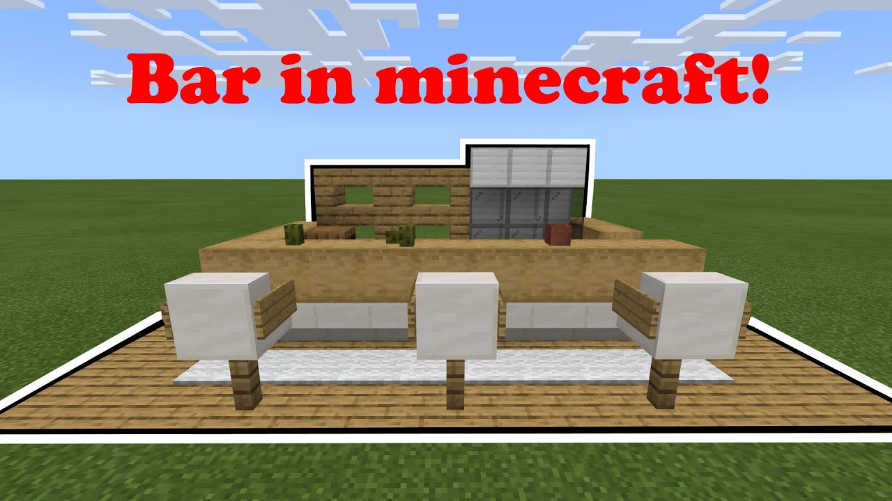How To Make A Bar In Minecraft Rujukan World How To Make A Bar In Minecraft Rujukan World