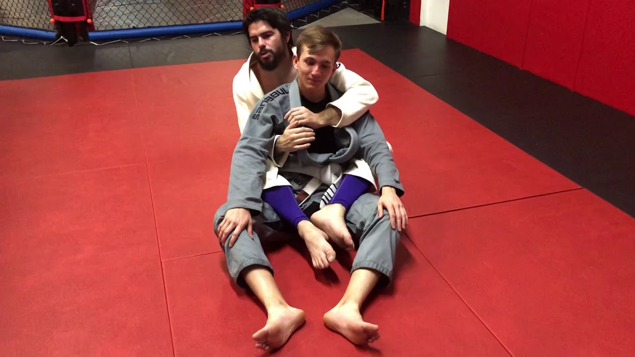 Brazilian Jiujitsu Technique: Armbar from Back Control - YouTube