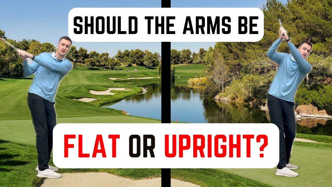Where SHOULD Your Arms Be In Your Golf Swing? - YouTube