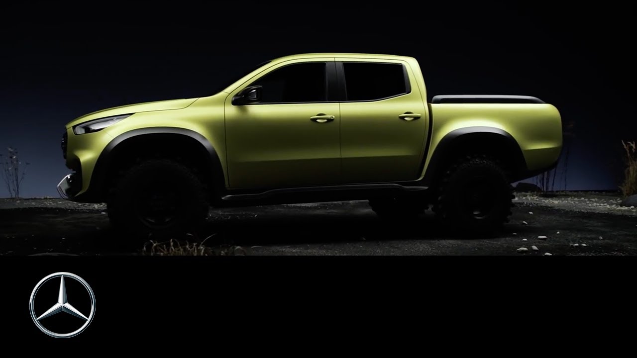 Mercedes-Benz Klasa X pick-up. Samochód koncepcyjny - YouTube