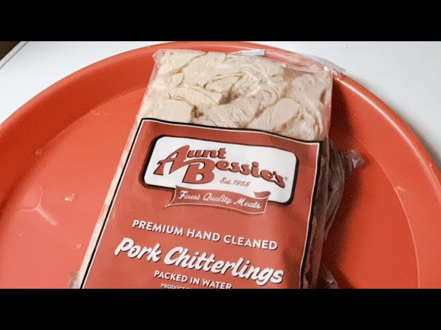 Cleaning Chitlins
