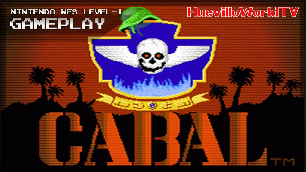 Cabal gameplay en Nintendo NES - YouTube