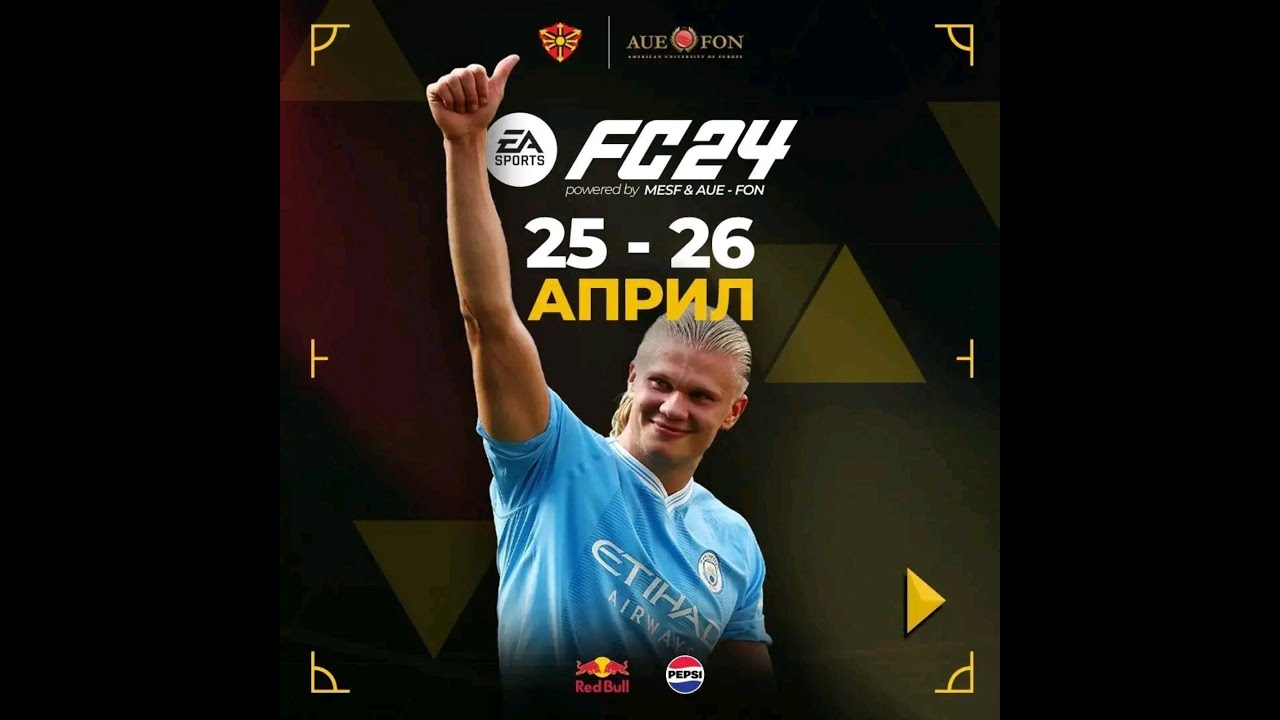 Live broadcasting of the second EAFC gaming competition, hosted at AUE ...