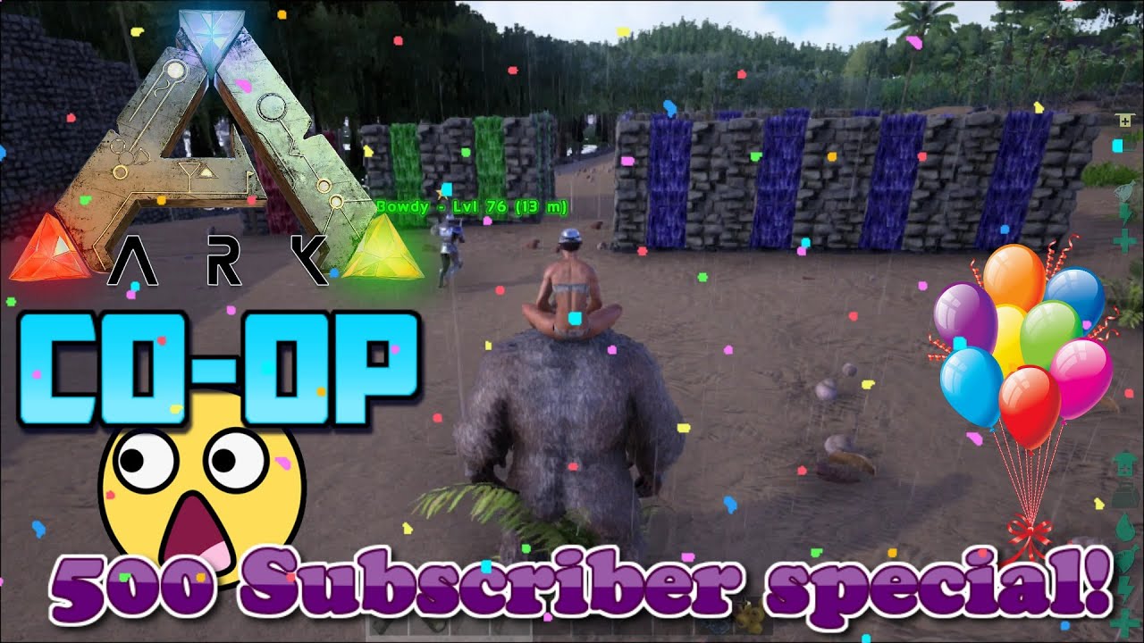 Minigame extravaganza! - Ark Survival 500 subscriber special - YouTube