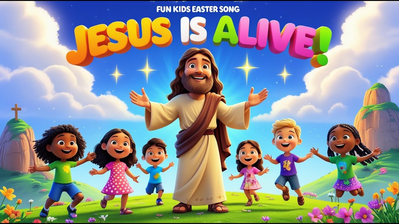 Jesus Is Alive! Kids' Easter Song: A Catchy Kids' Song! - YouTube