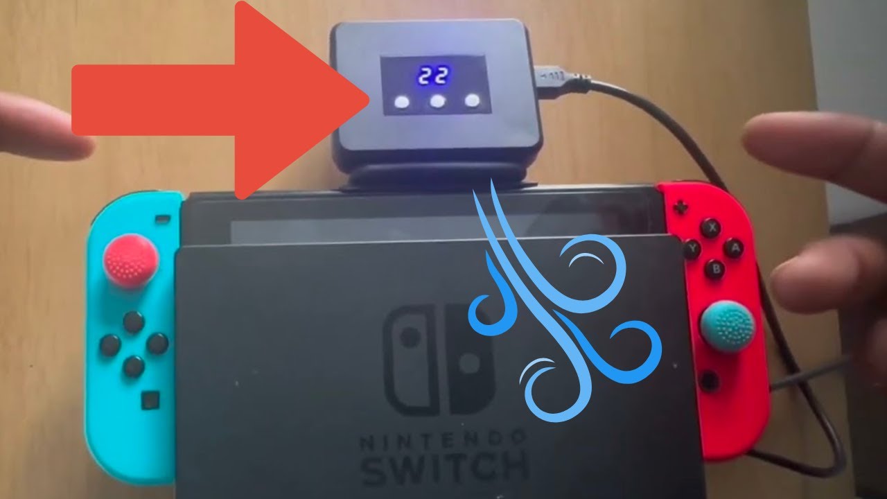 Nintendo Switch 2023 Honest Cooling Fan Review - YouTube