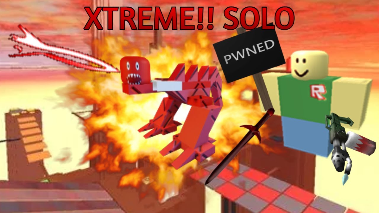 Roblox Combat Initiation: Rocket Arena X RANK SOLO - YouTube