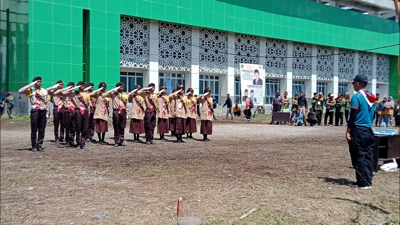 PBB MA Kontingen Kab. Solok Selatan || Kemah Karya Pramuka Madrasah ...