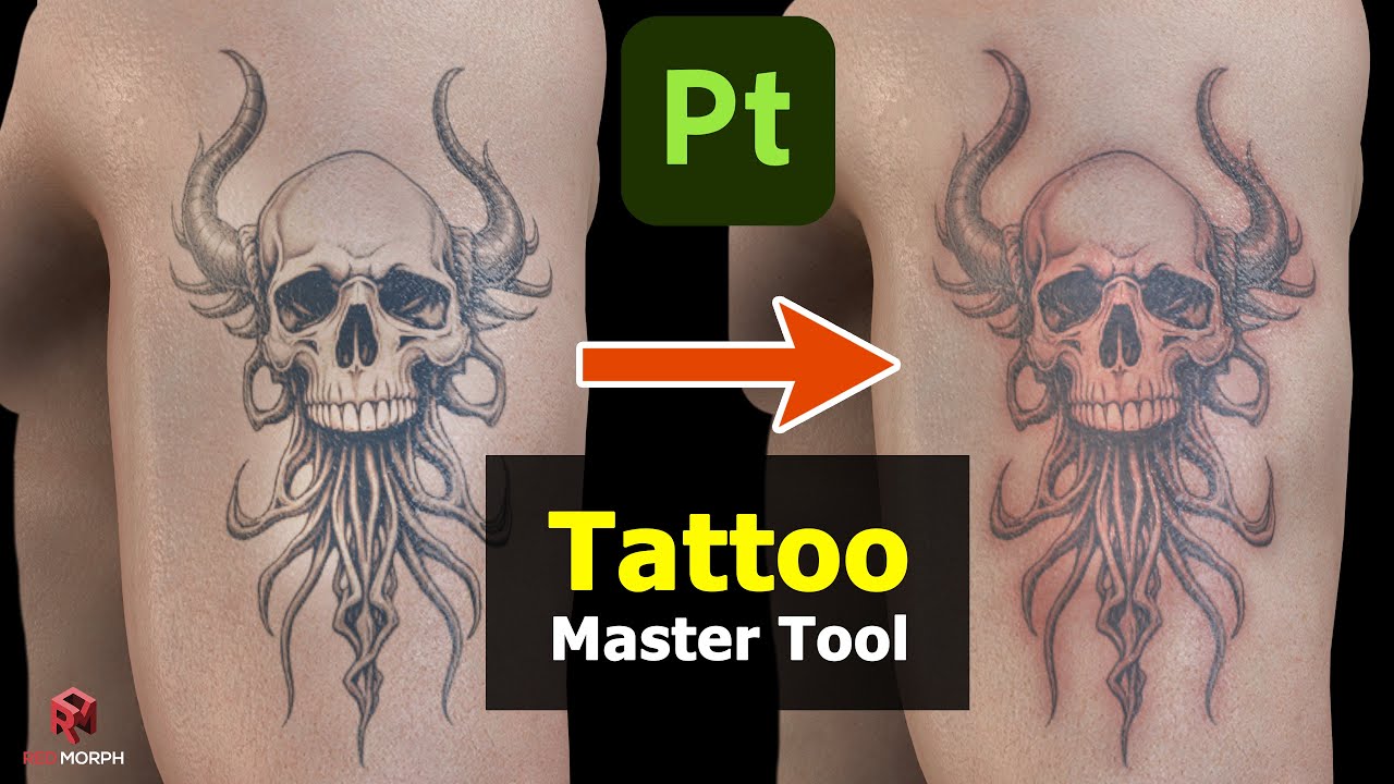 How to Create Realistic Tattoos in Substance Painter | Tattoo Master ...