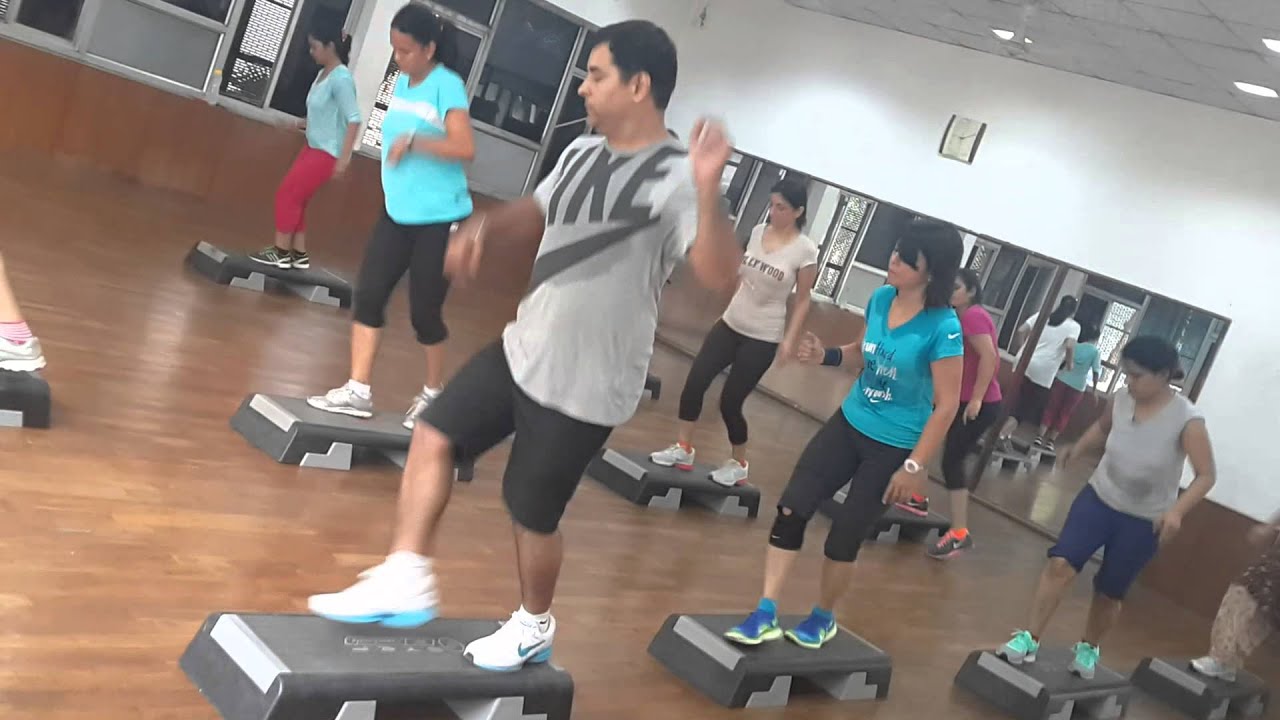 Step Aerobics - YouTube