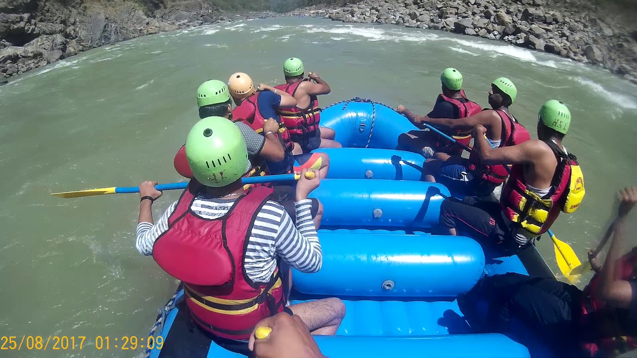 Rishikesh Shivpuri Ganga River Rafting Cliff Jumping Uttarakhand - YouTube