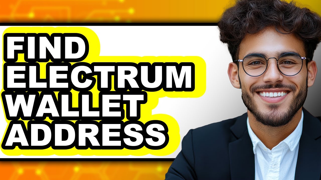 How to Find Electrum Wallet Address (UPDATED) - YouTube
