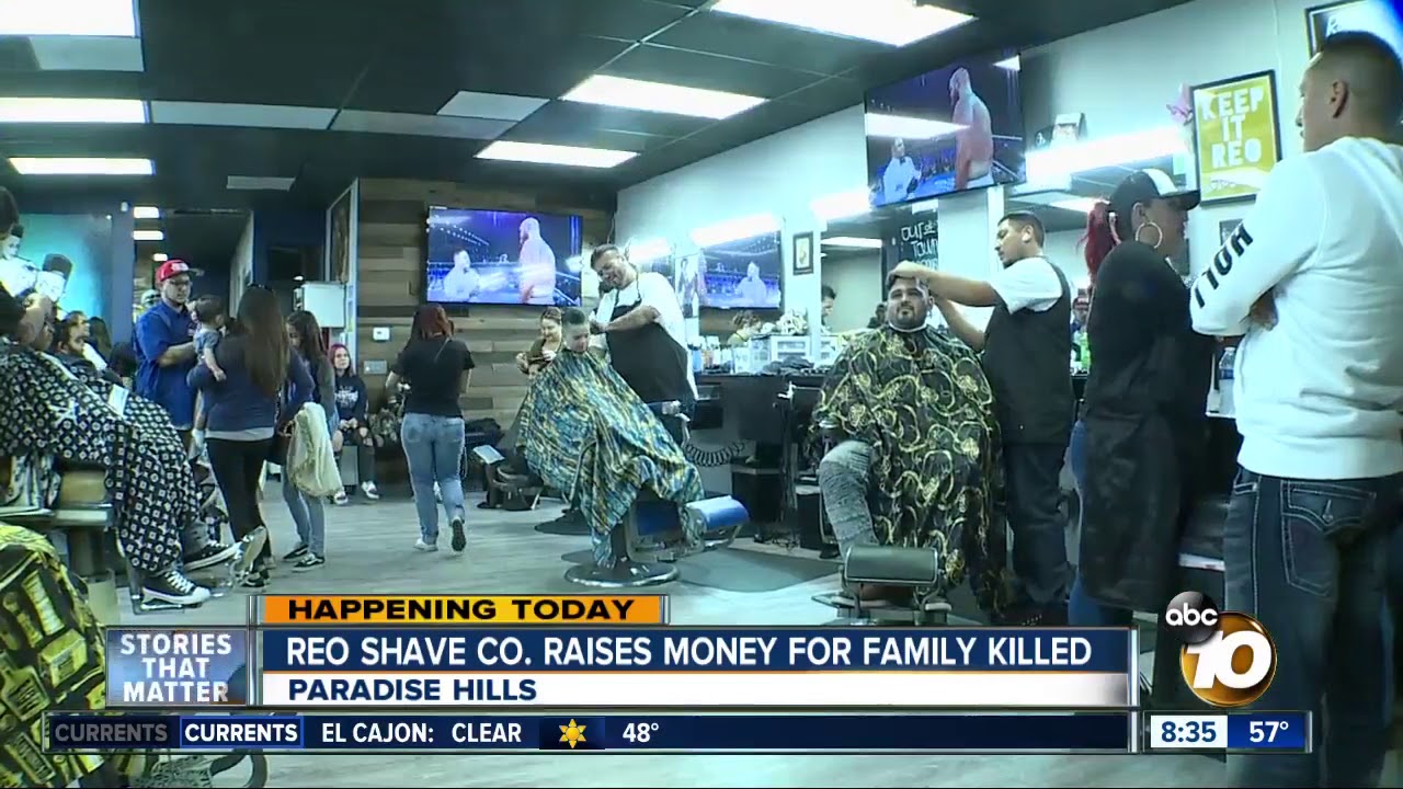 Local barber shop to raise money for Paradise Hills family killed in ...