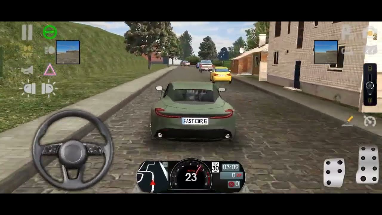 Driving school sim car Top speed 300 | driving school simulator evo ...