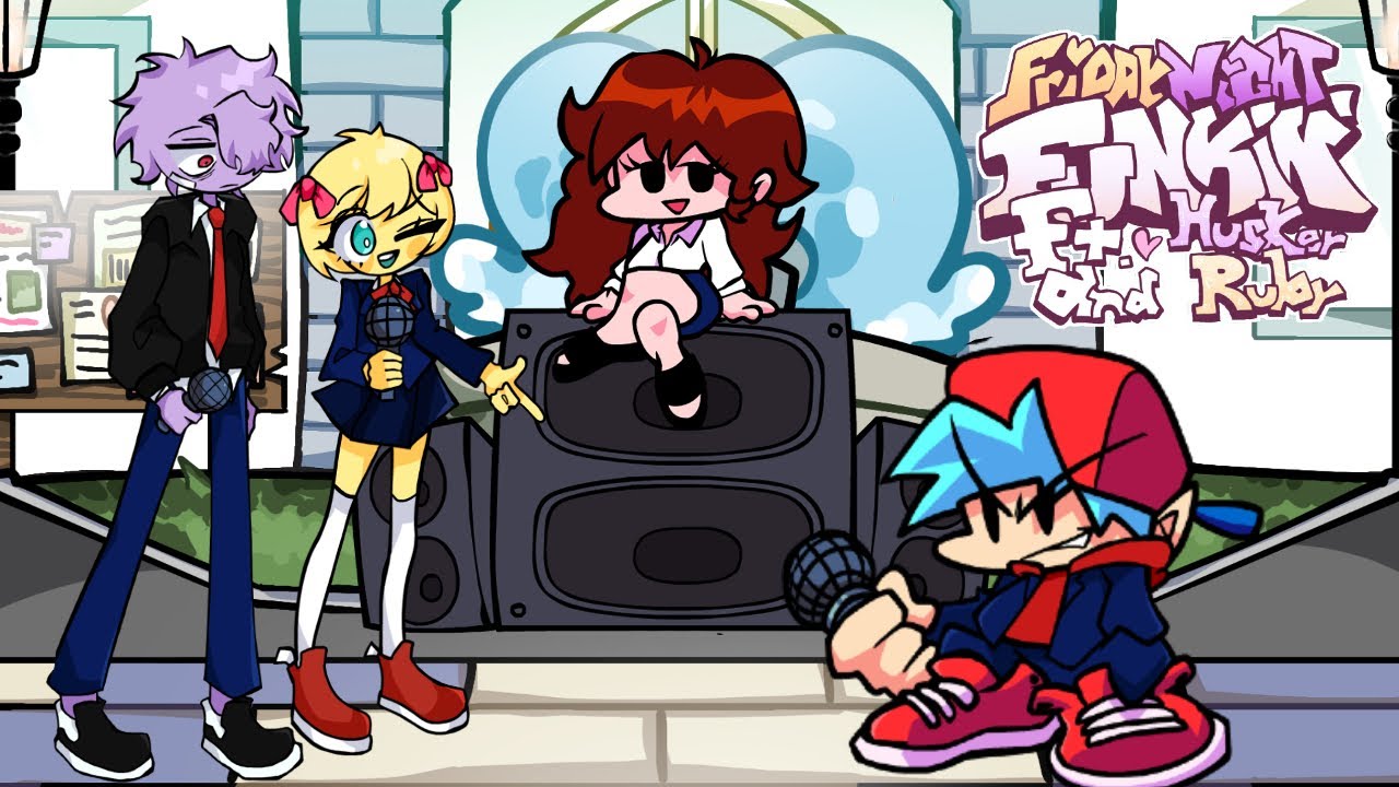 Cute Mod Friday Night Funkin' - Full Combo!! - FT Husker & Ruby (Demo ...