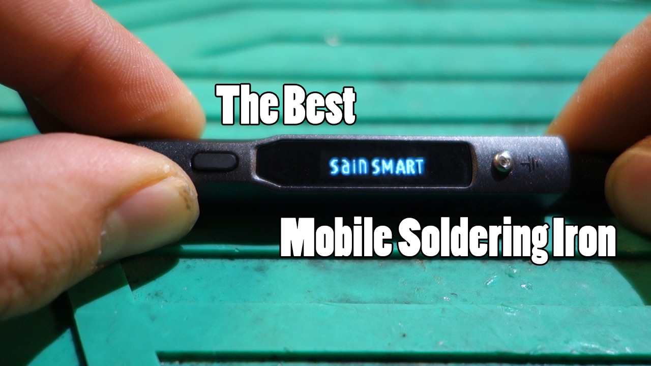 Sainsmart Pro32 // The Best Mobile Soldering Iron - YouTube