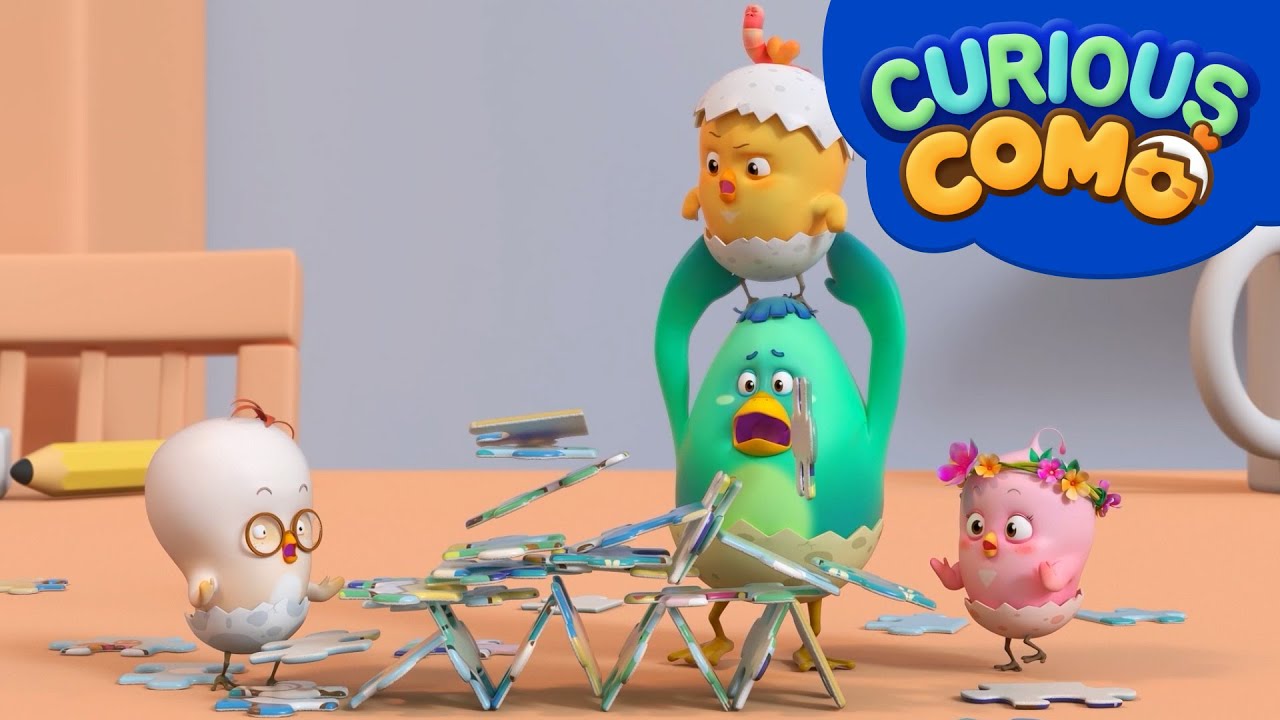 Curious Como | Puzzle | Cartoon video for kids | Como Kids TV - YouTube