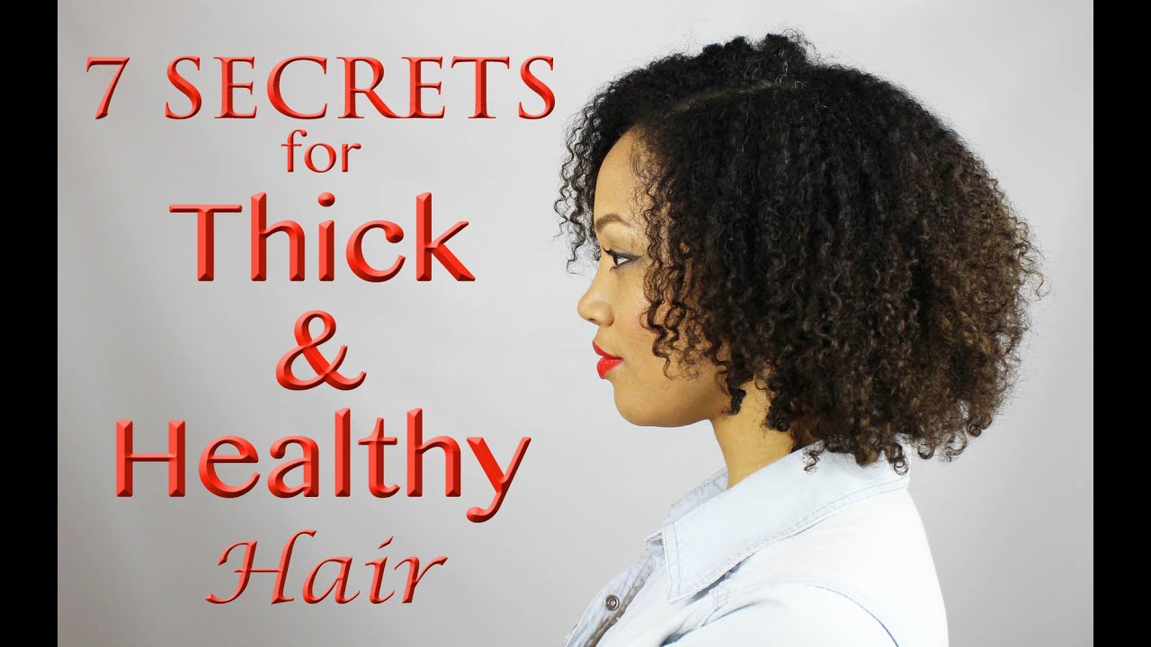 How to Grow Thick, Long, & Healthy Natural Hair! | Curl Talk #2 - YouTube