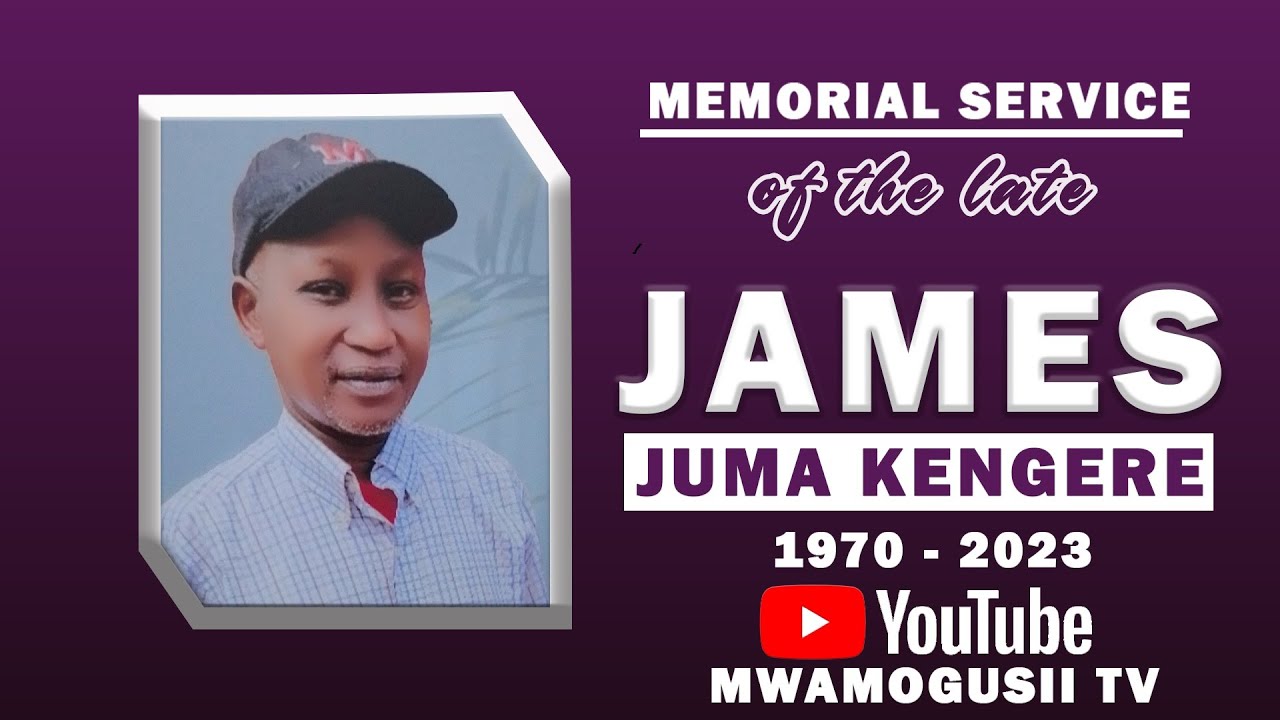 Celebrating Life of the late Mzee James Juma Kengere - YouTube