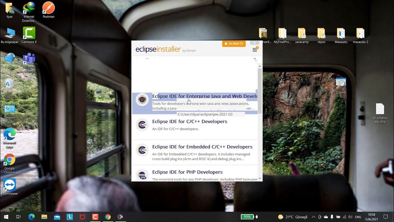 Java Eclipse ve JDK kurulumu(yeni başlayanlar için)2021 - YouTube