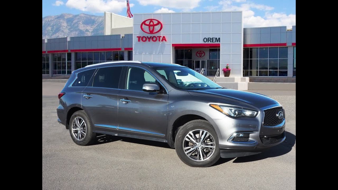 2018 INFINITI QX60 UT Orem, Provo, Pleasant Grove, Vineyard, Lehi - YouTube