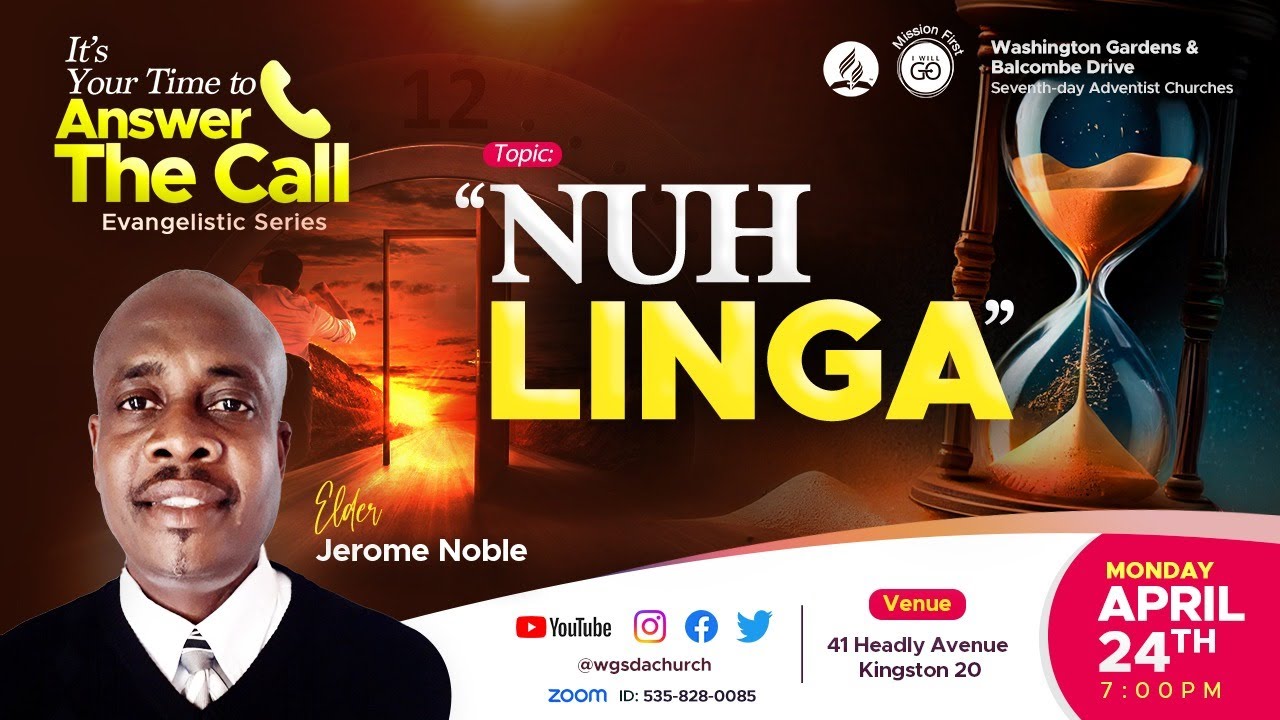 "NUH LINGA" || It's Your Time To Answer The Call || Evangelist Jerome ...