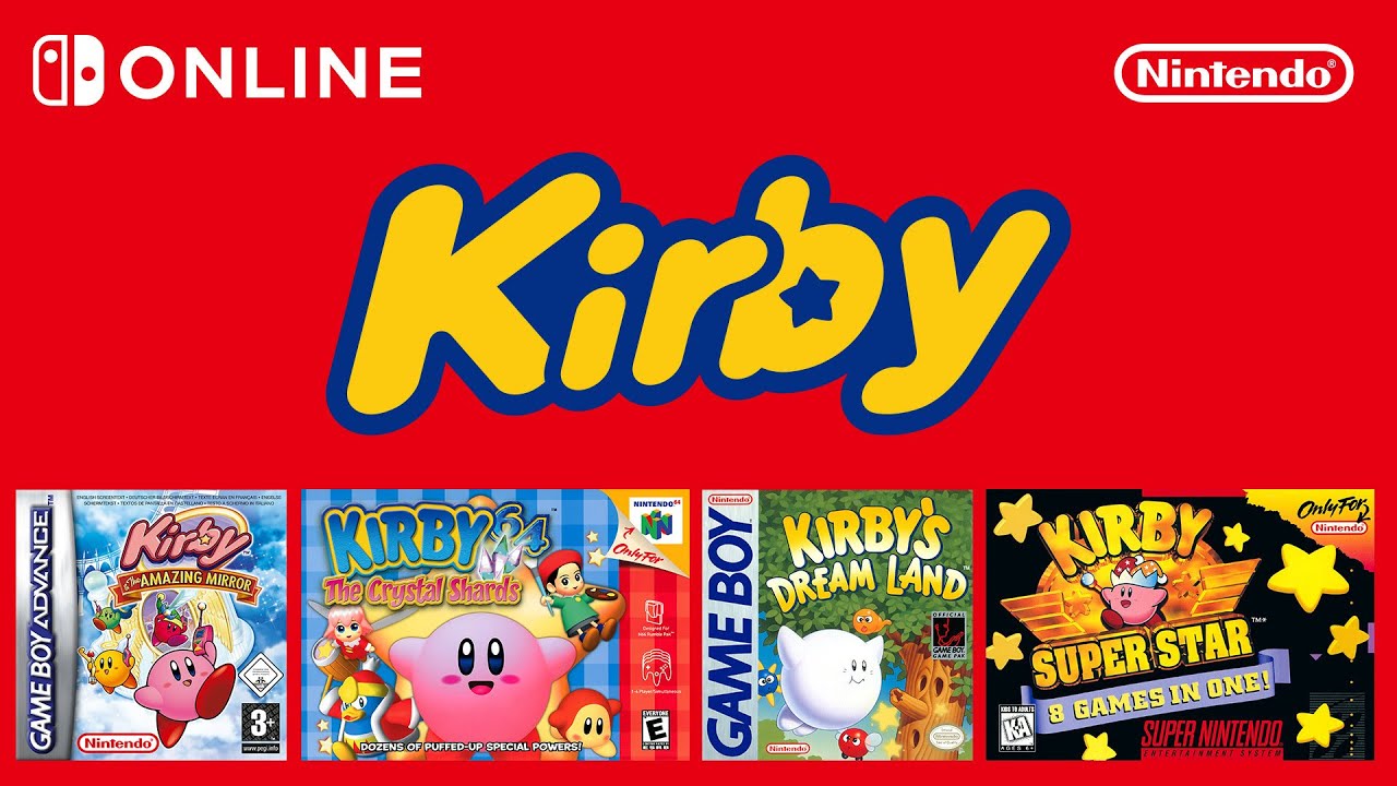 Join Kirby in classic Nintendo games! (Nintendo Switch) - YouTube