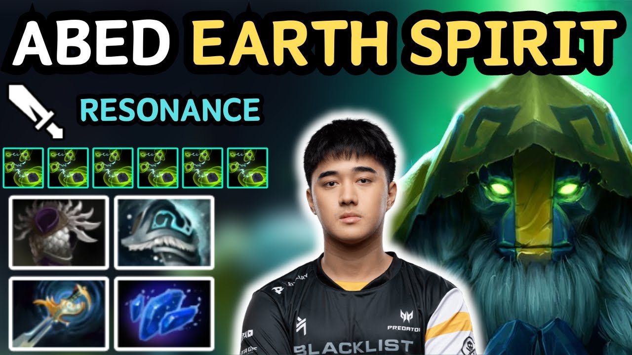 🔥 7.36c ABED EARTH SPIRIT MIDLANE Highlights 🔥 Gameplay From ABED ...