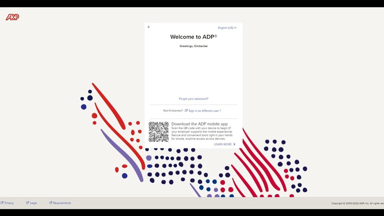 ADP Self-Service Portal Login Tutorial - YouTube