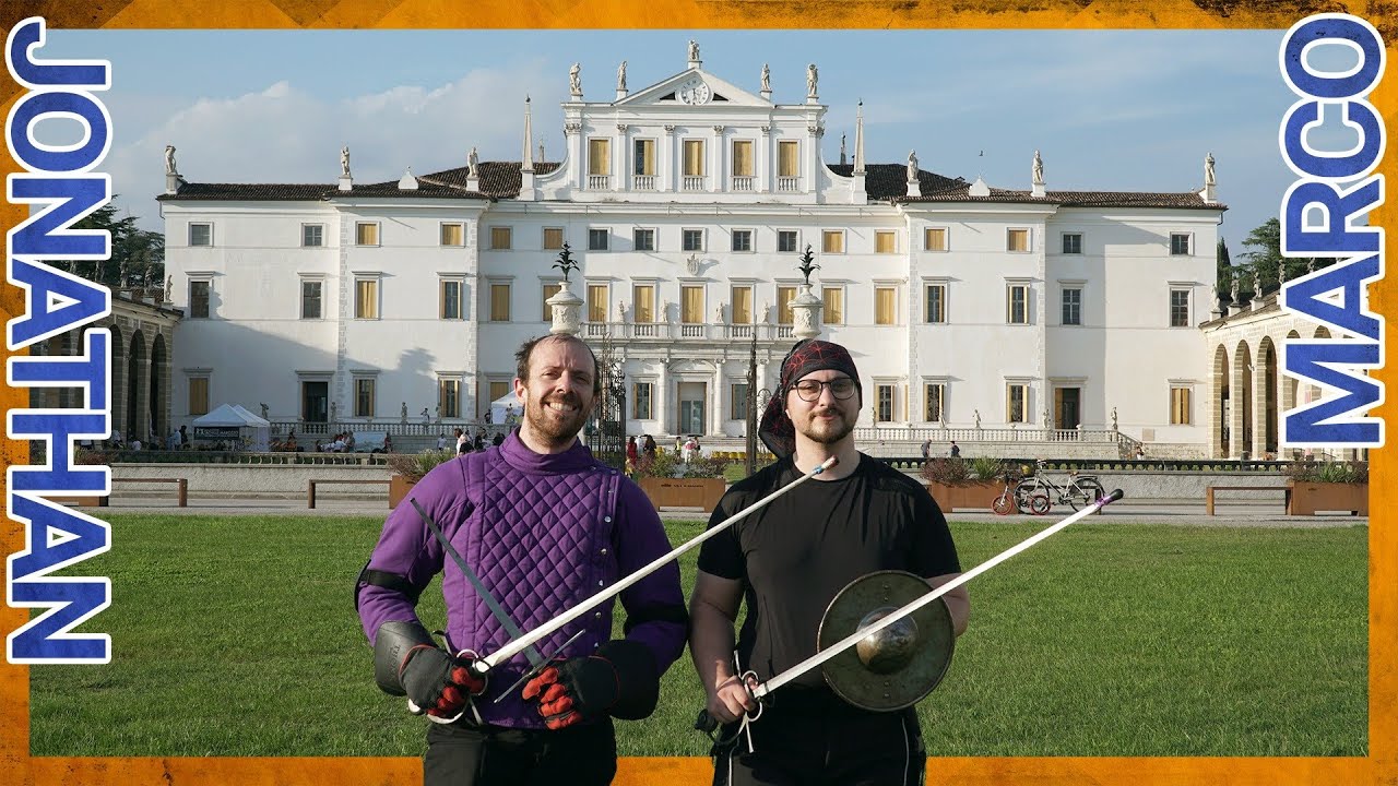 Sword and dagger VS sword and buckler Historical Fencing sparring ...