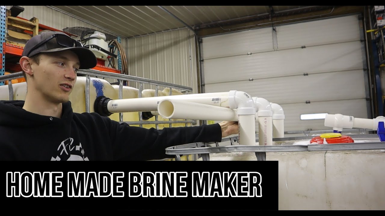 DIY Brine Maker | Home Made Brine Maker Under $1,000 - YouTube