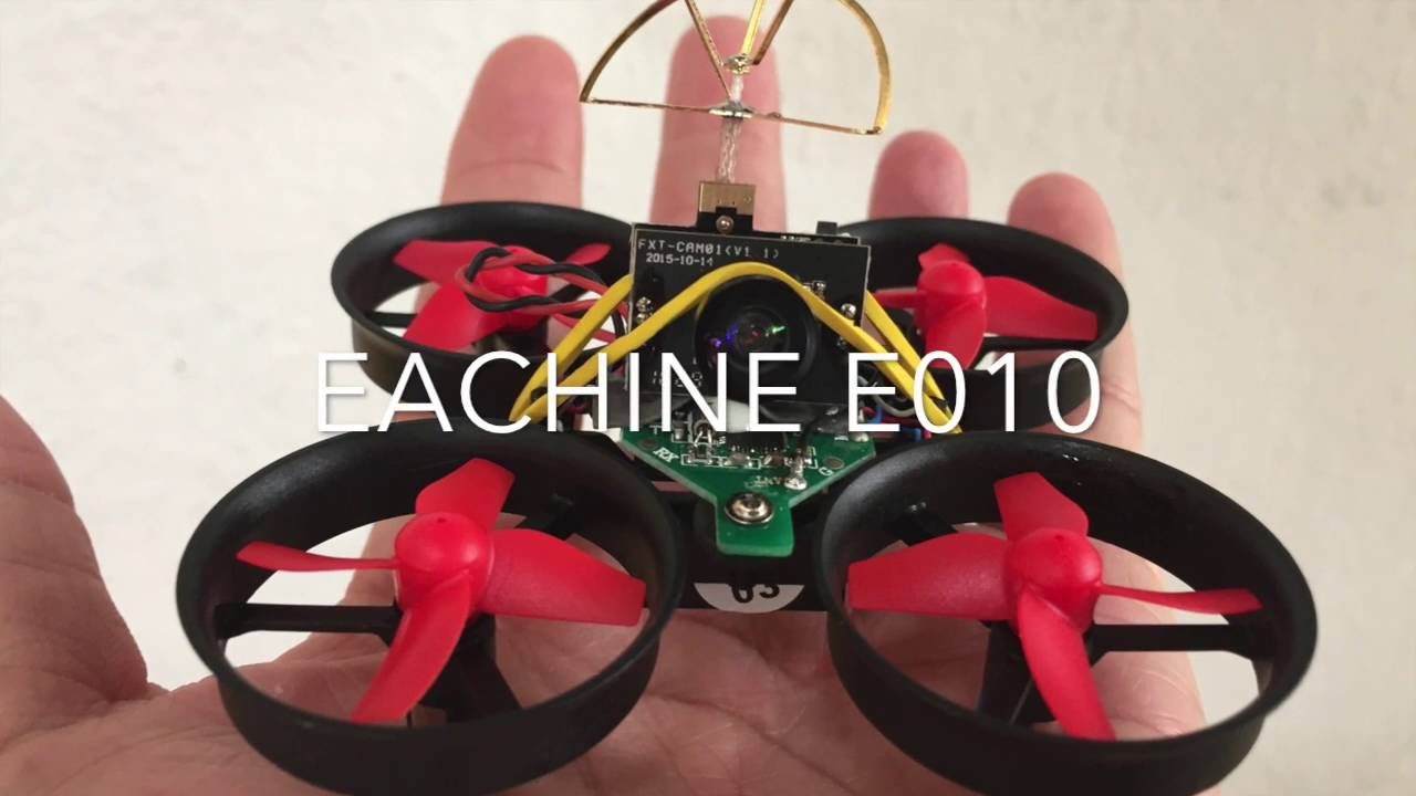 Tiny Whoop VS Eachine E010 - YouTube