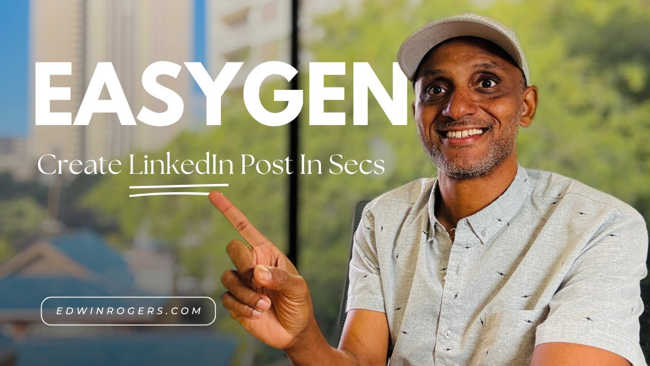 Create LinkedIn Post In Seconds with EasyGen. - YouTube