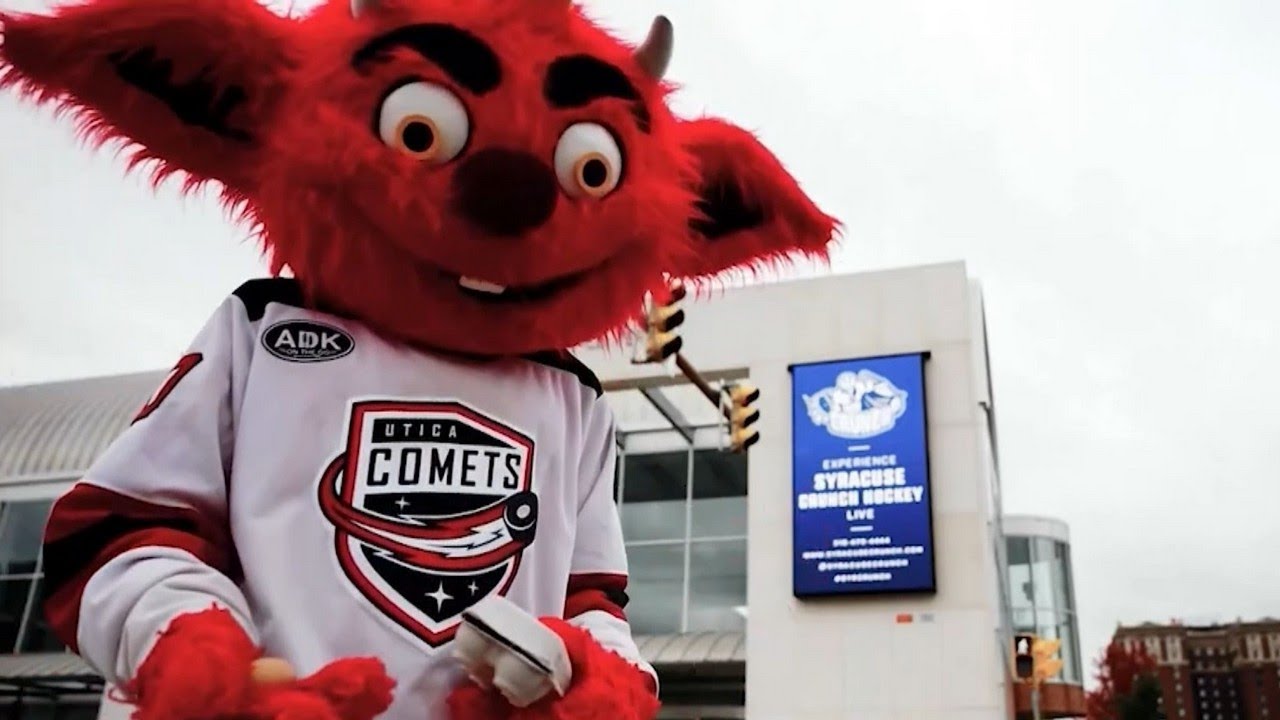 Meet one of North America’s youngest professional mascots - YouTube