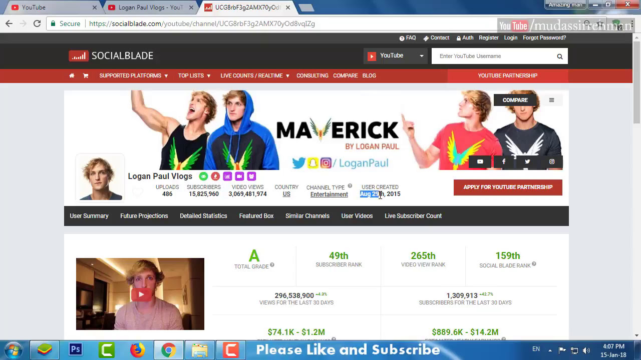 How to Check Big Youtubers Channel Earnings and Analytics - YouTube