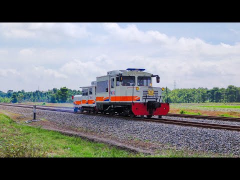 LORI DRESIN INSPEKSI Daop 6 | Walikukun - Kedungbanteng Lepas Stasiun Walikukun