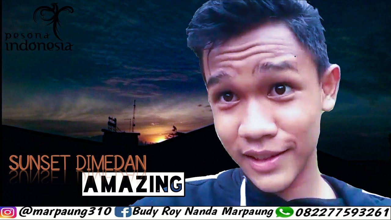 WOW!!! AMAZING SUNSET IN MEDAN - YouTube