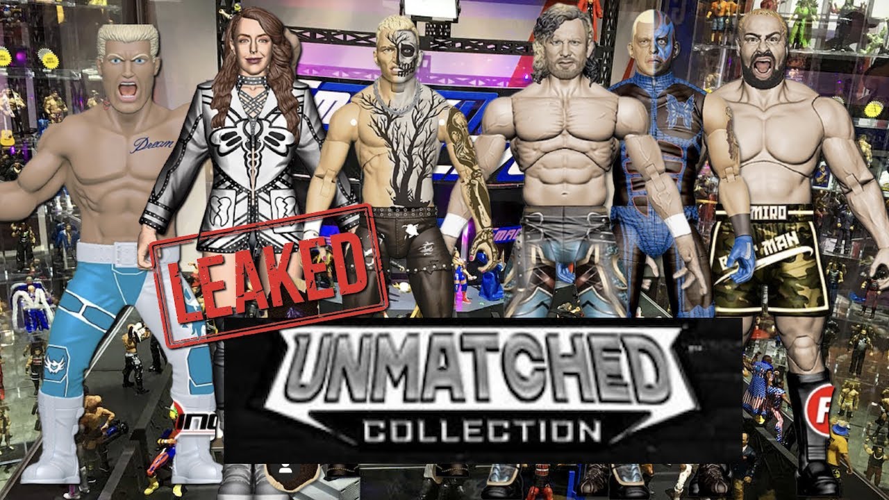 *LEAKED* AEW UNMATCHED SERIES 1 FINAL PRODUCT IMAGES - YouTube