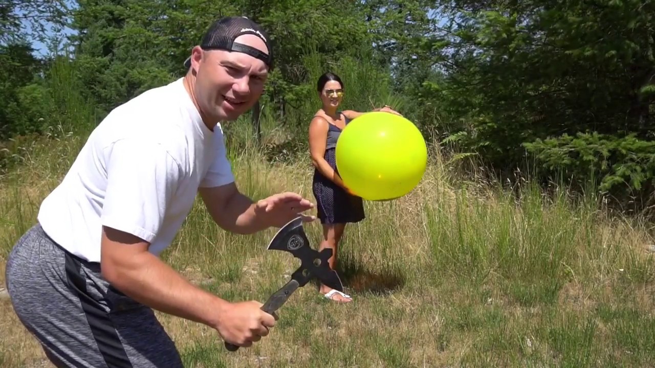 Crazy Tomahawk Stunt with My Wife - YouTube