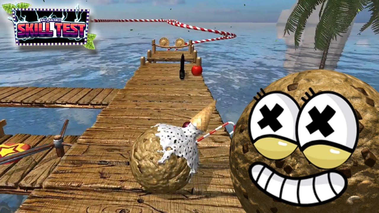 Ball balance Skill Test - Passing the sixteenth level! - YouTube