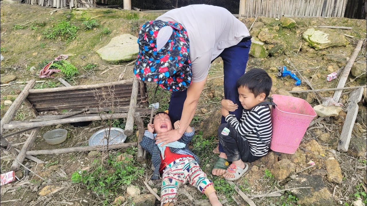 Two orphans were chased out of their home by bad guys and left to live ...