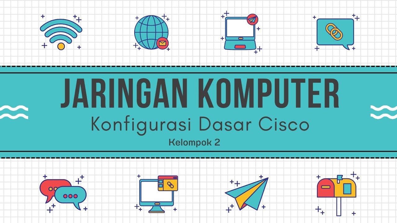 Jaringan Komputer - Konfigurasi Dasar Cisco - YouTube