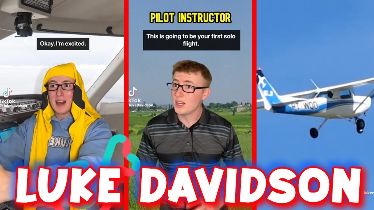 Luke Davidson - Her first solo flight - YouTube