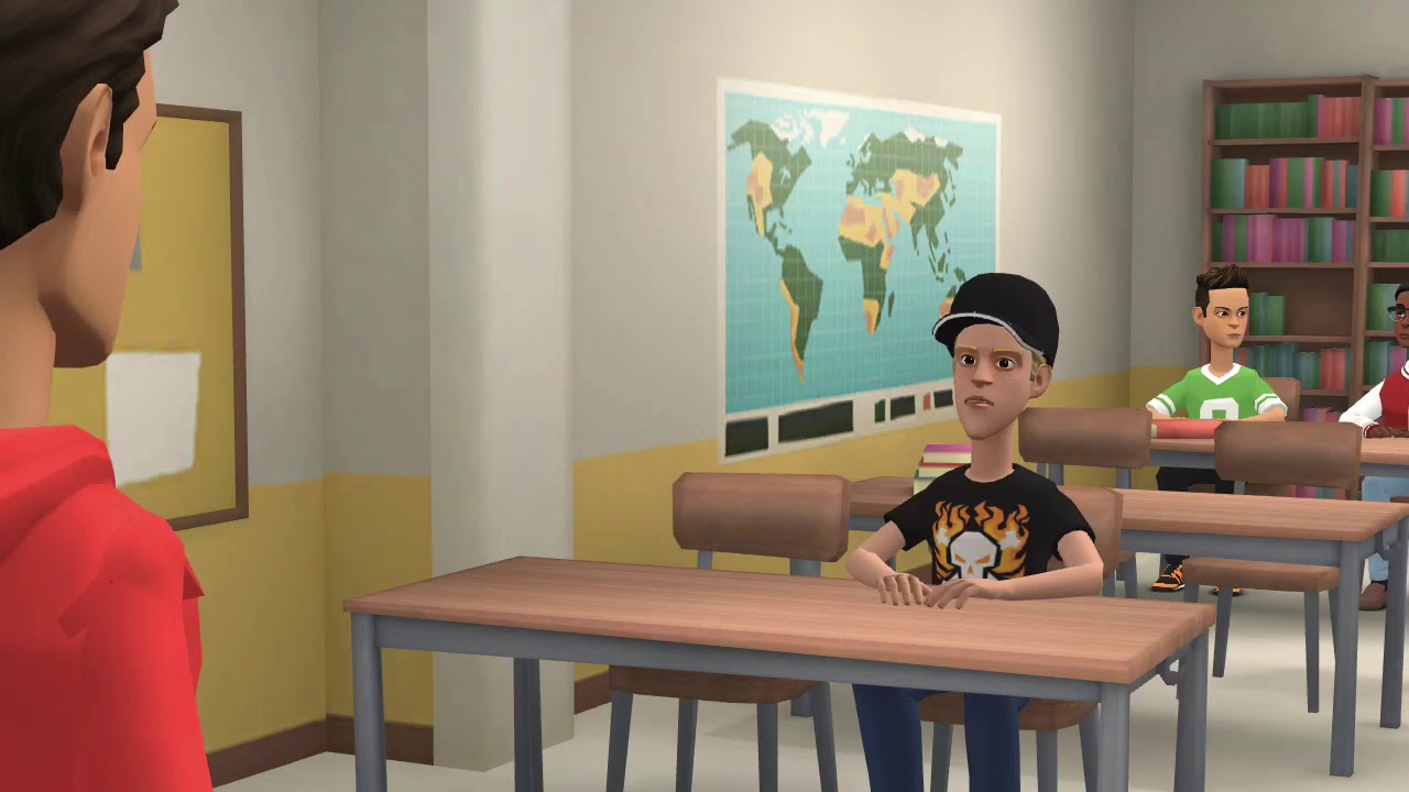 Andrew Biggson uses the Girl’s bathroom and gets grounded - YouTube