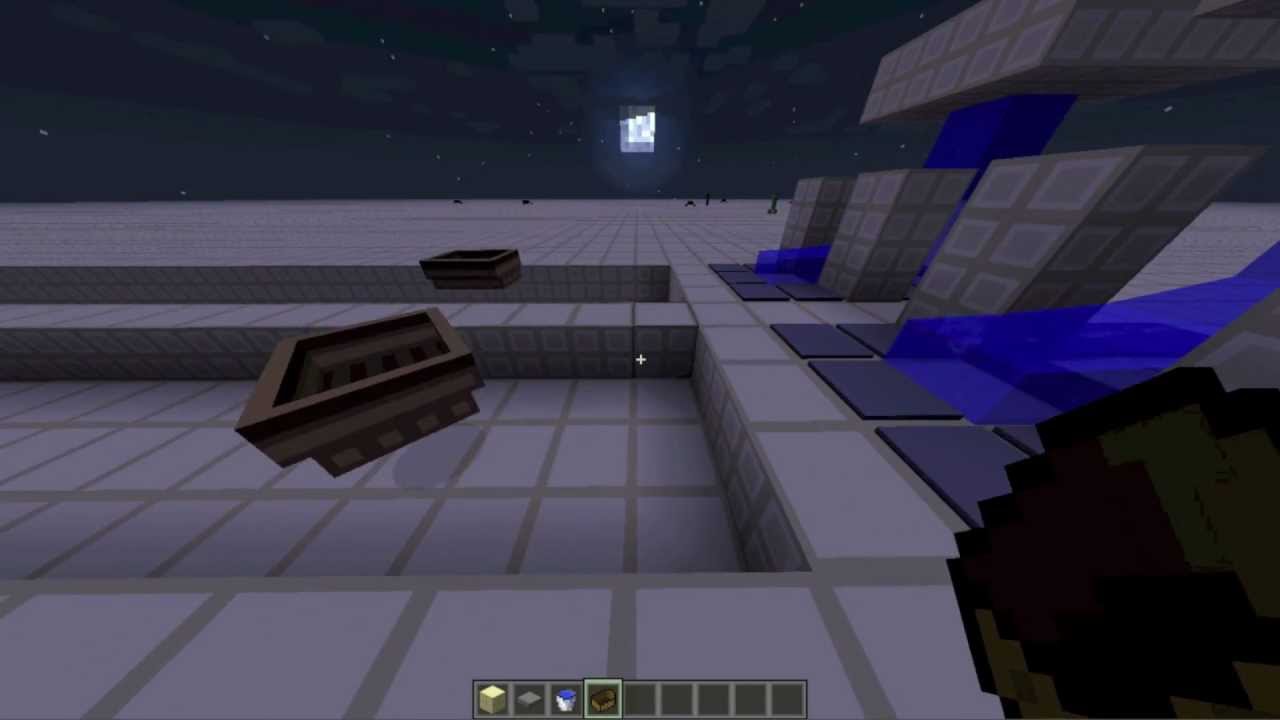 Minecraft: How to make The Floating Boat Glitch - YouTube
