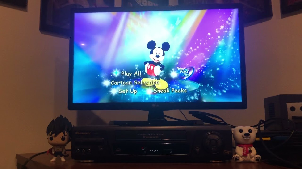 Walt Disney Classic Cartoon Favorites Starring Mickey 2004 DVD Menu ...